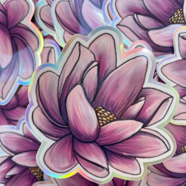 Lotus Flower Sticker - Etsy