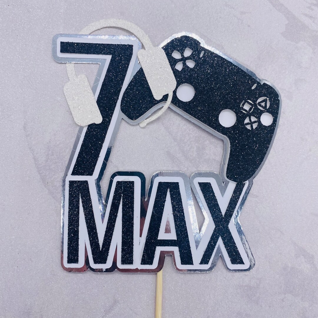 Playstation Themed Cake Topper - Etsy