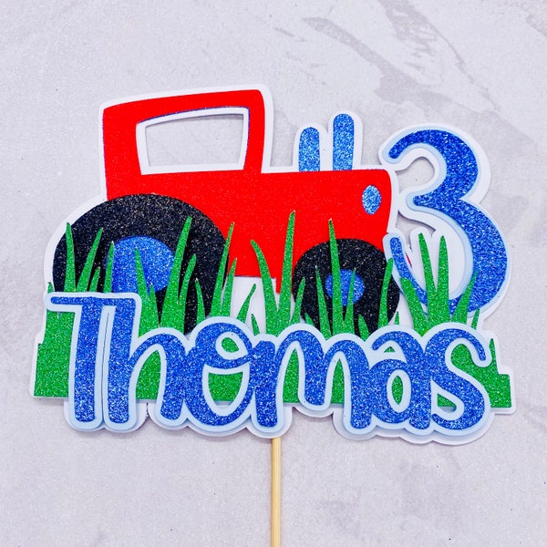Tractor Cake Topper - Etsy UK