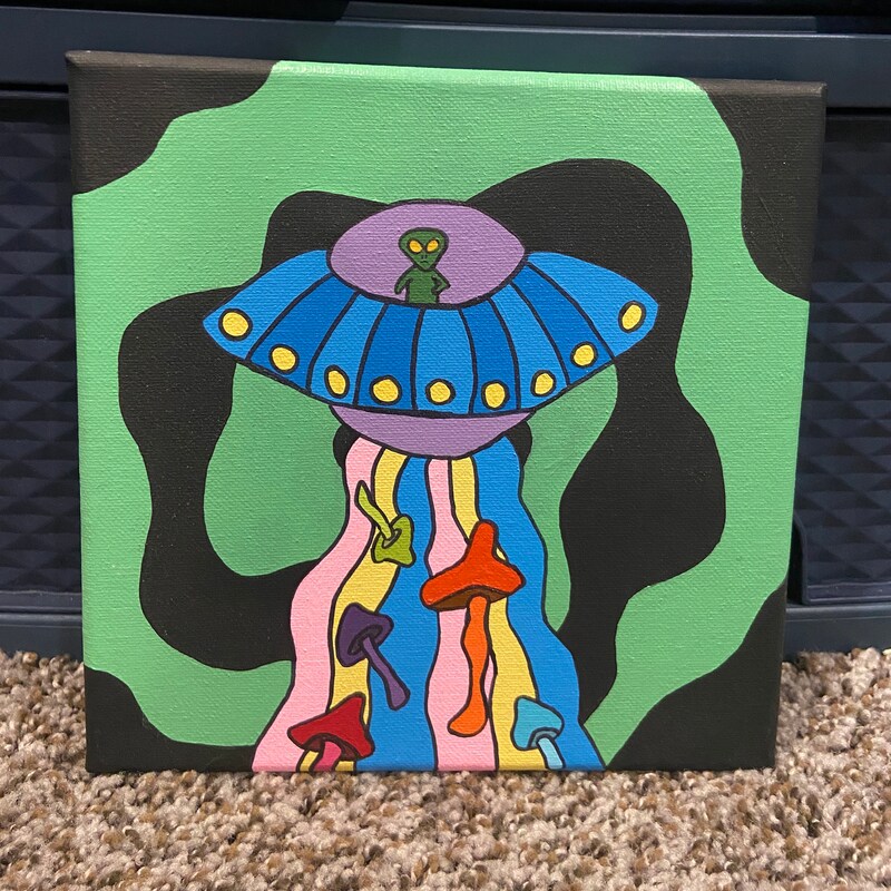 Trippy Painting - Etsy