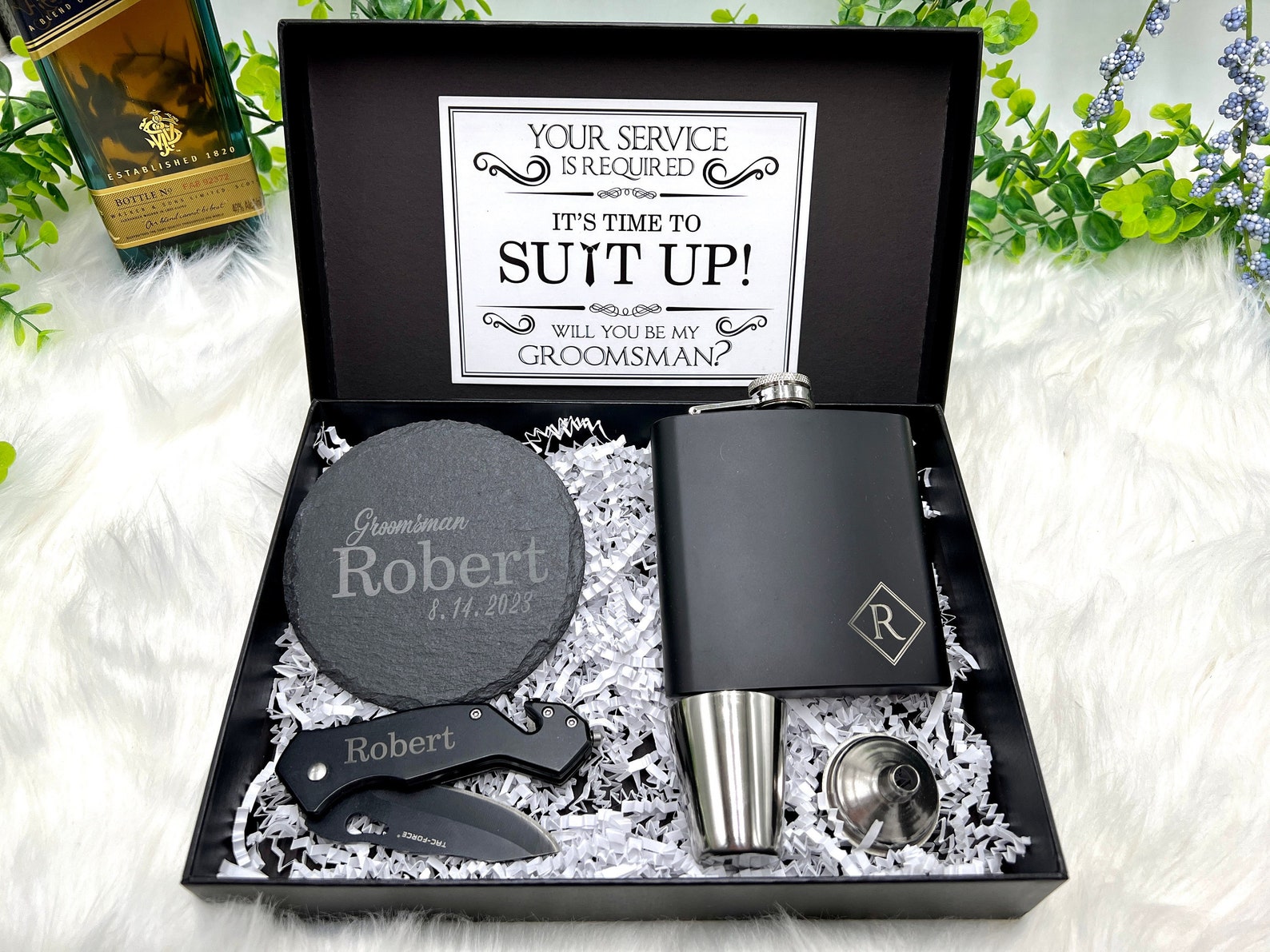 Groomsmen Proposal Gift Box Groomsmen Gift Gift for Best - Etsy