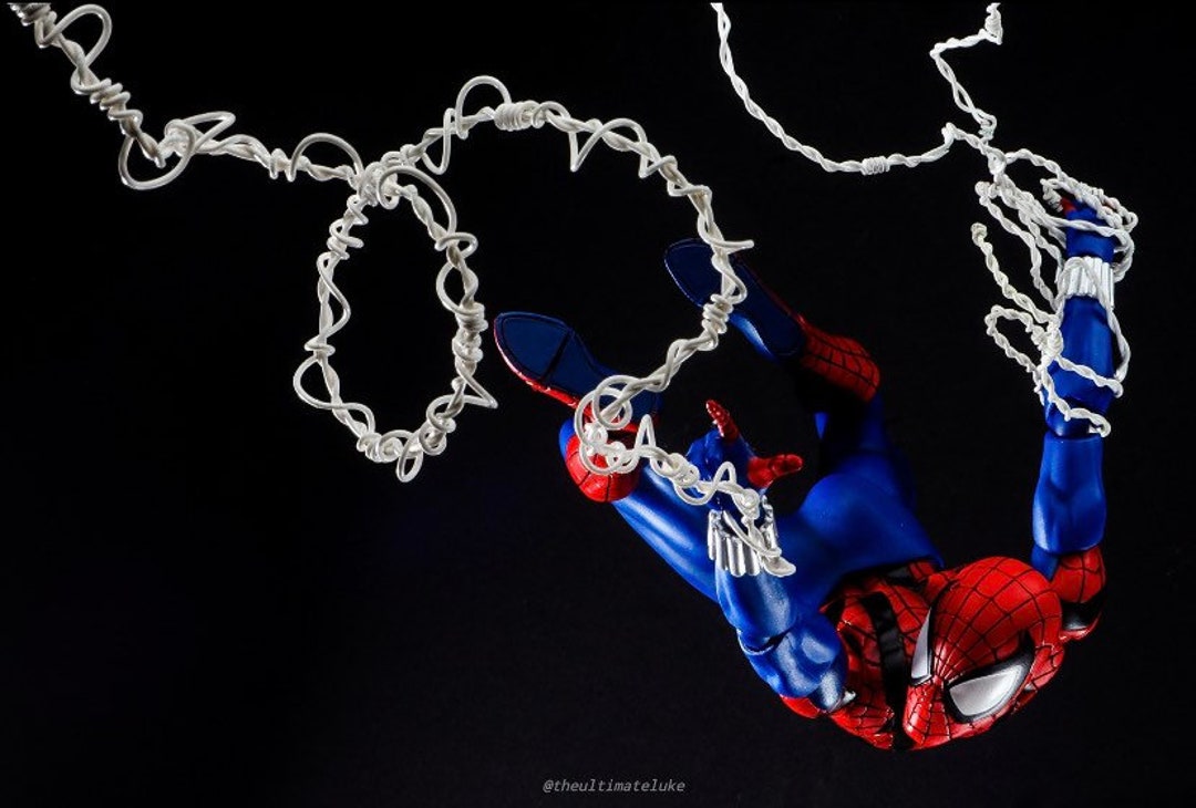 Bendy Webz 1/12 Scale and 1/6 Spider-man Custom Webbing Effects - Extra Long (set of 2) - Etsy