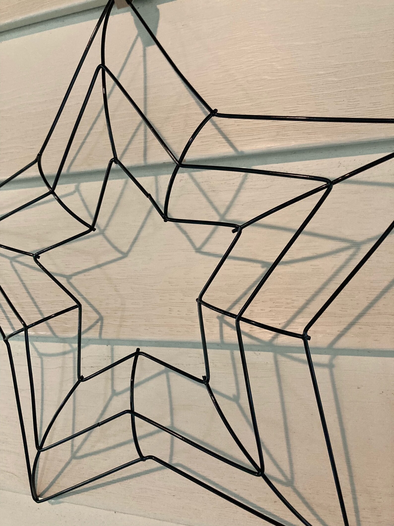 Star Metal Wreath Form Star Form Star Shaped Metal 3D Wreath - Etsy