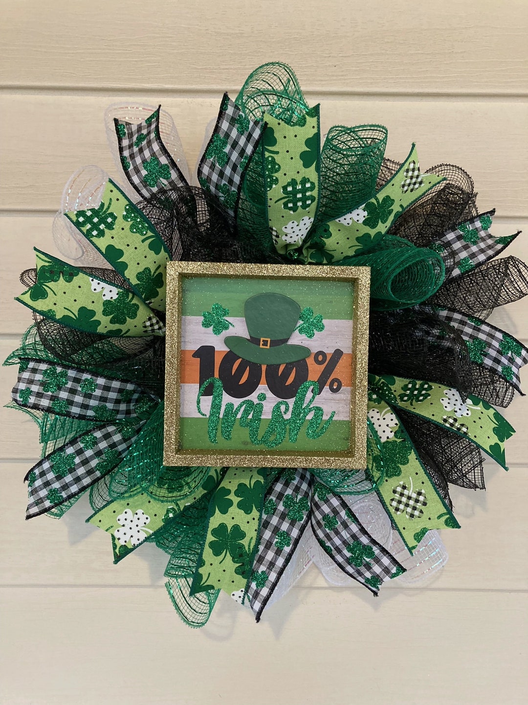 St. Patrick's Day Wreath, Irish Wreath, St. Patty's Day Wreath, St ...