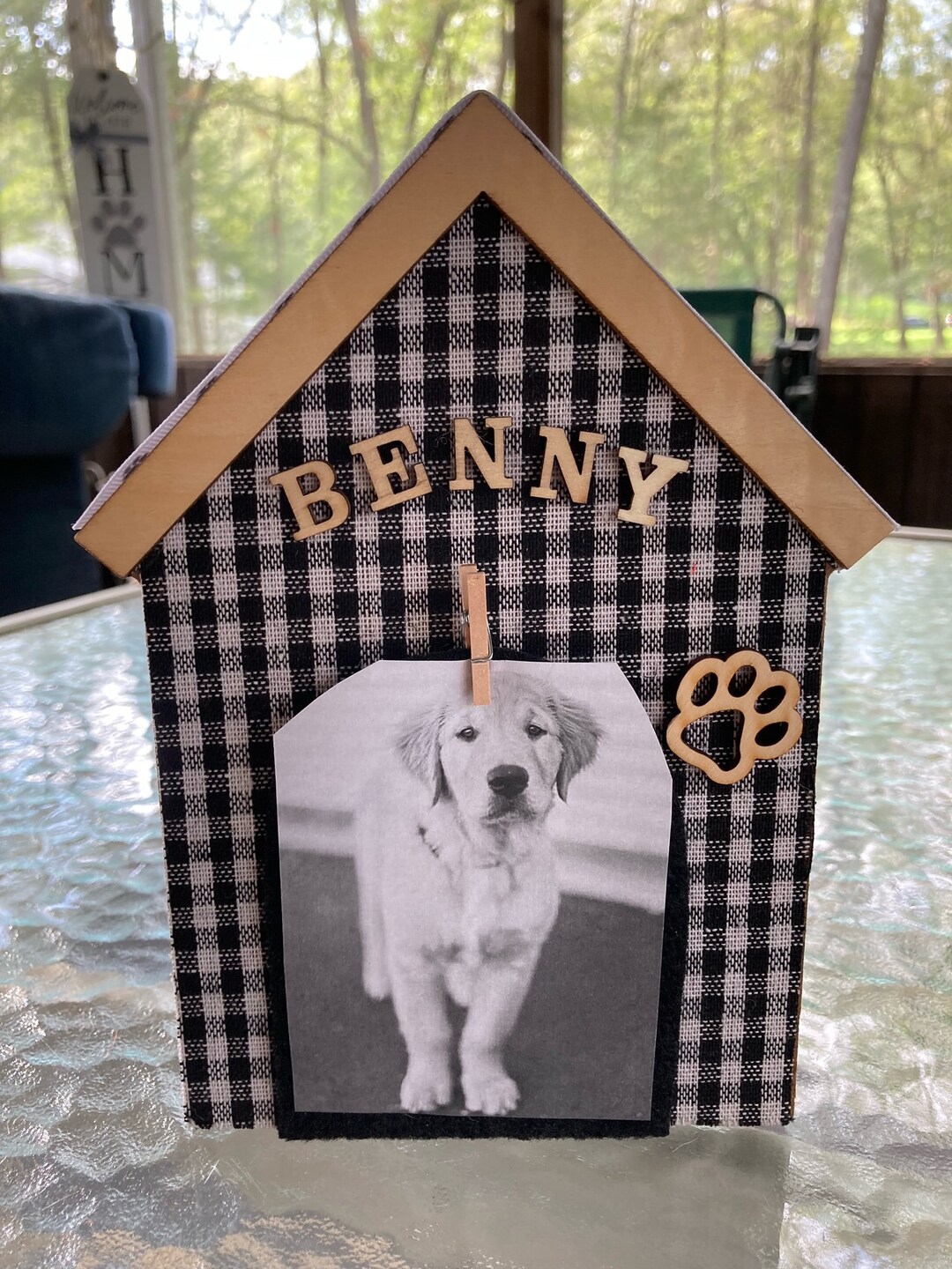 Dog Wooden Shelf Sitter, Dog Decor, Dog Paw, Dog Lovers Gift, Dog ...