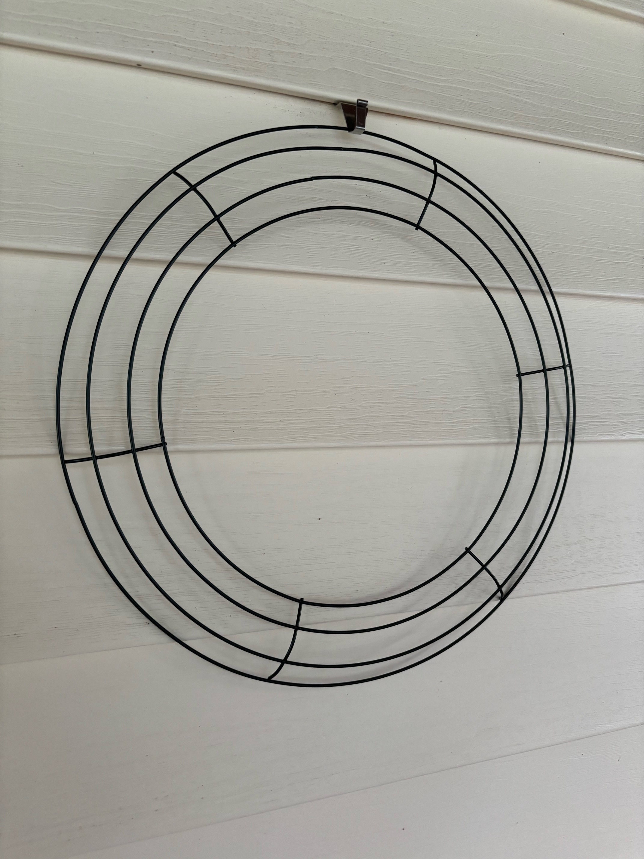 Round 14 and 18 Inch Wreath Frame, Wire Round Wreath Frame, Wreath Form ...