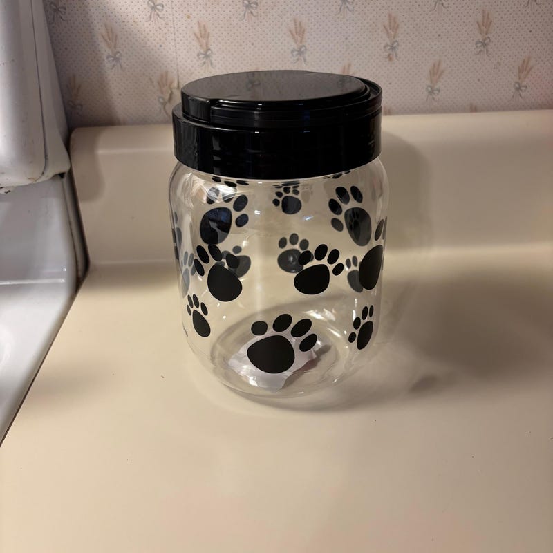 Dog Treat Jar - Etsy