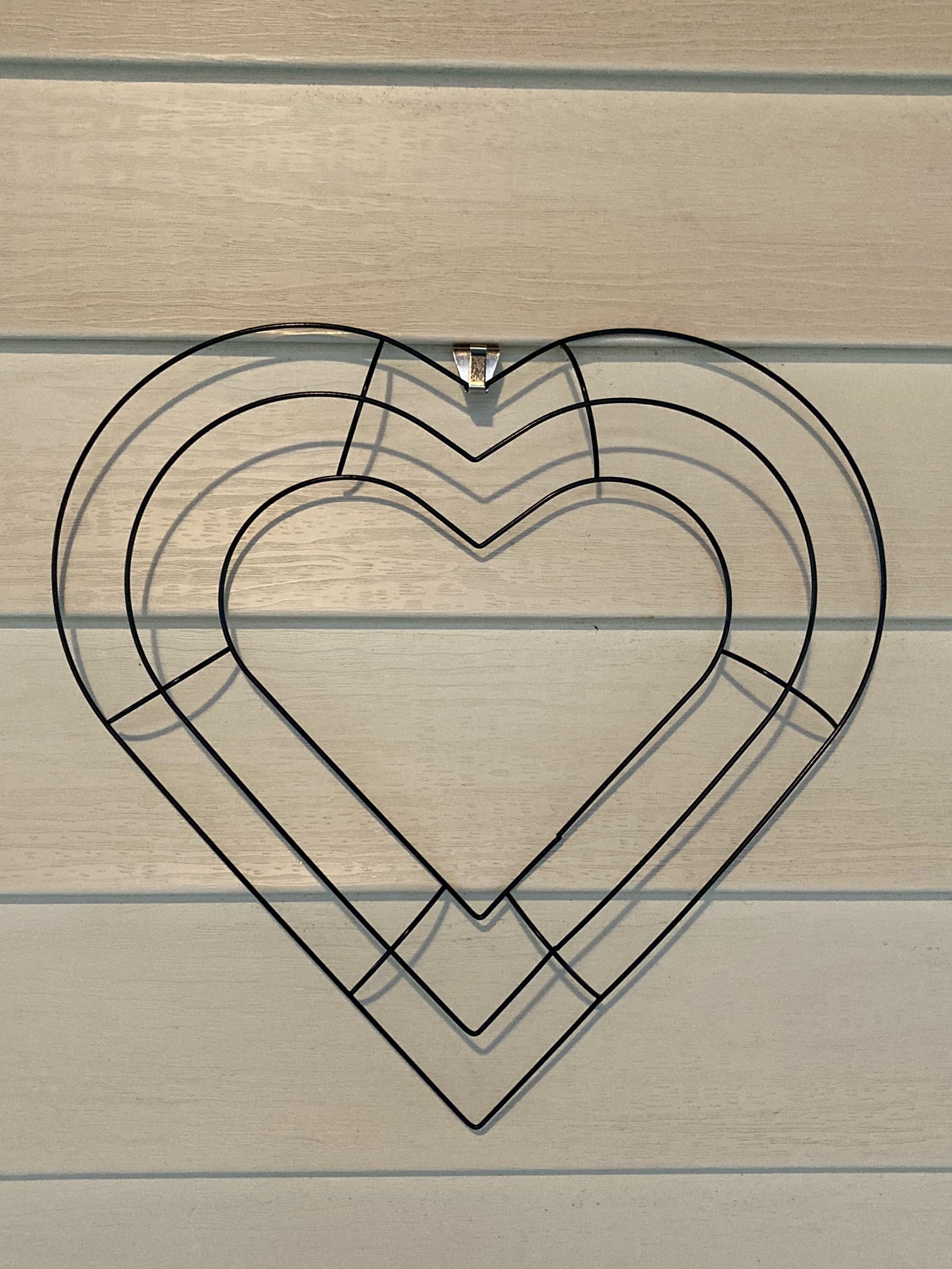 Heart Wreath Frame Heart Shape Wreath Frame Valentine's | Etsy