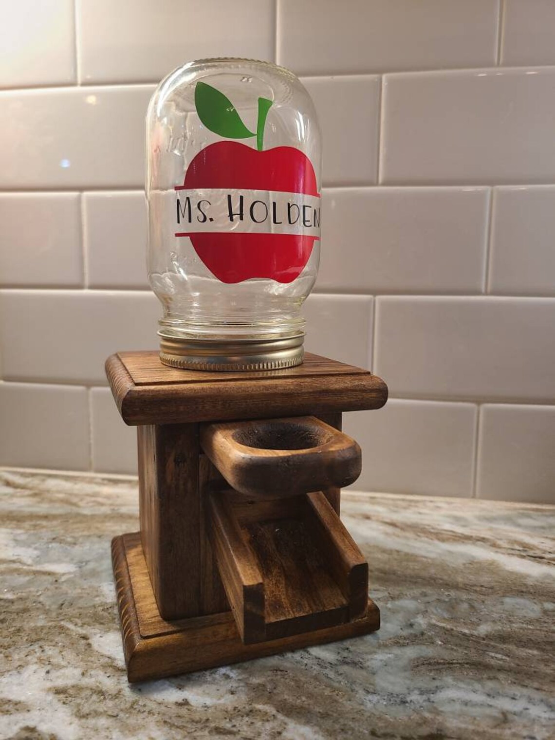 Wooden Candy Dispenser Nostalgic Candy Dispenser Childs Gift | Etsy