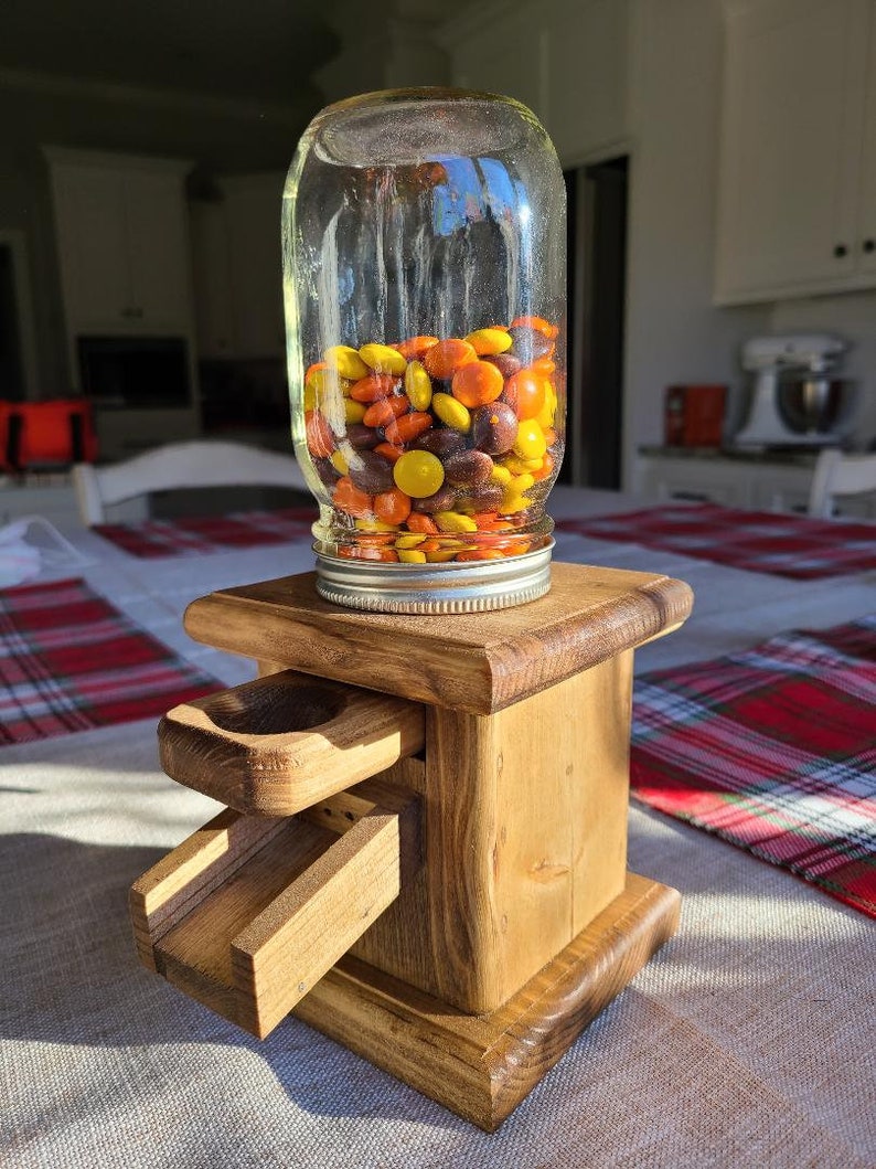 Wooden Candy Dispenser Nostalgic Candy Dispenser Childs Gift | Etsy