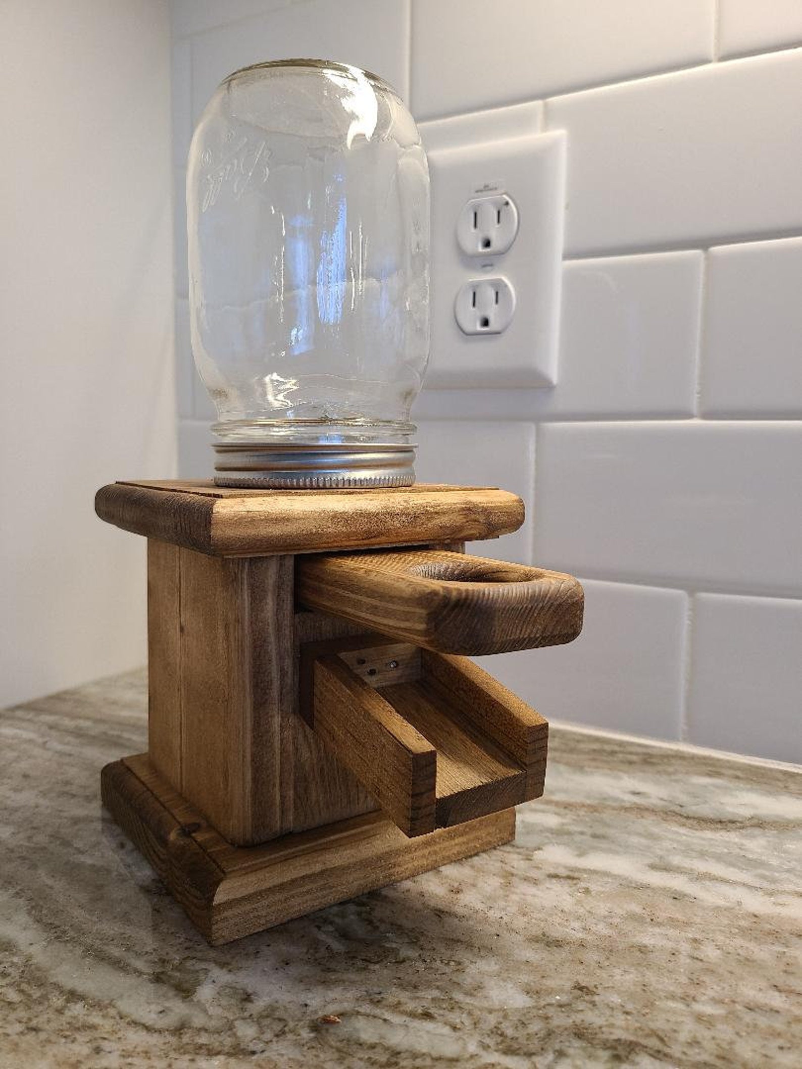 Wooden Candy Dispenser Nostalgic Candy Dispenser Childs Gift | Etsy