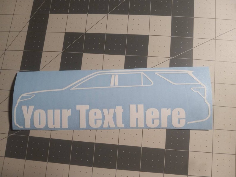 Customizable Ford Explorer Silhouette Decal. 2020-2023 Ford Explorer ...