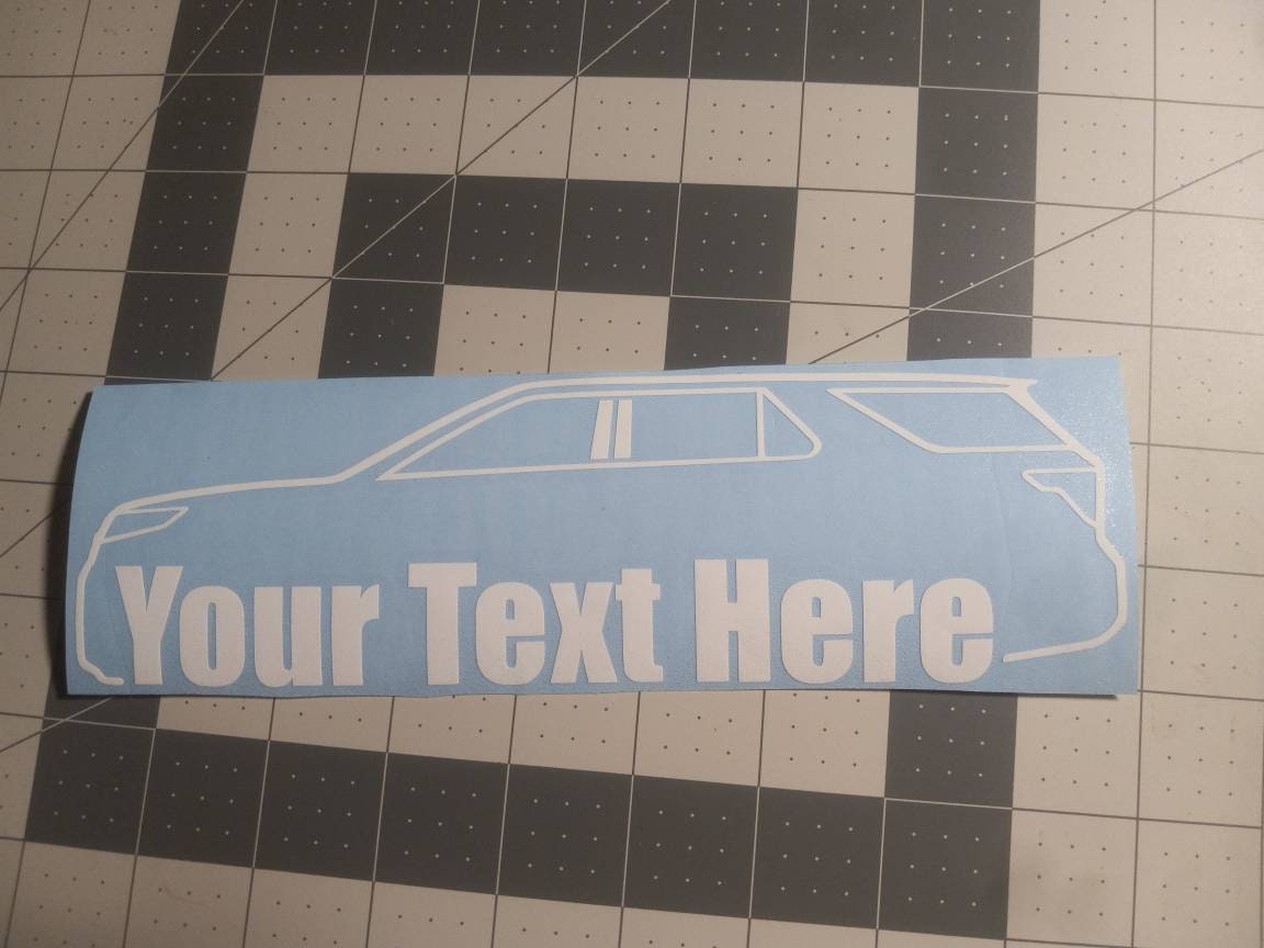 Customizable Ford Explorer Silhouette Decal. 2020-2023 Ford Explorer ...