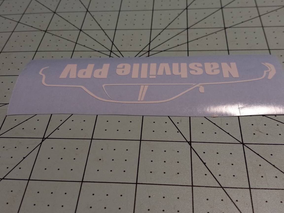 Nashville PPV Club Decal. Nashville PPV Car Club Decal. - Etsy