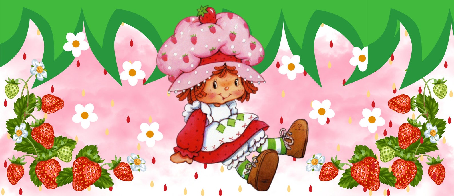 Vintage Strawberry Shortcake Mug - 11oz Ceramic Coffee Cup - Perfect ...