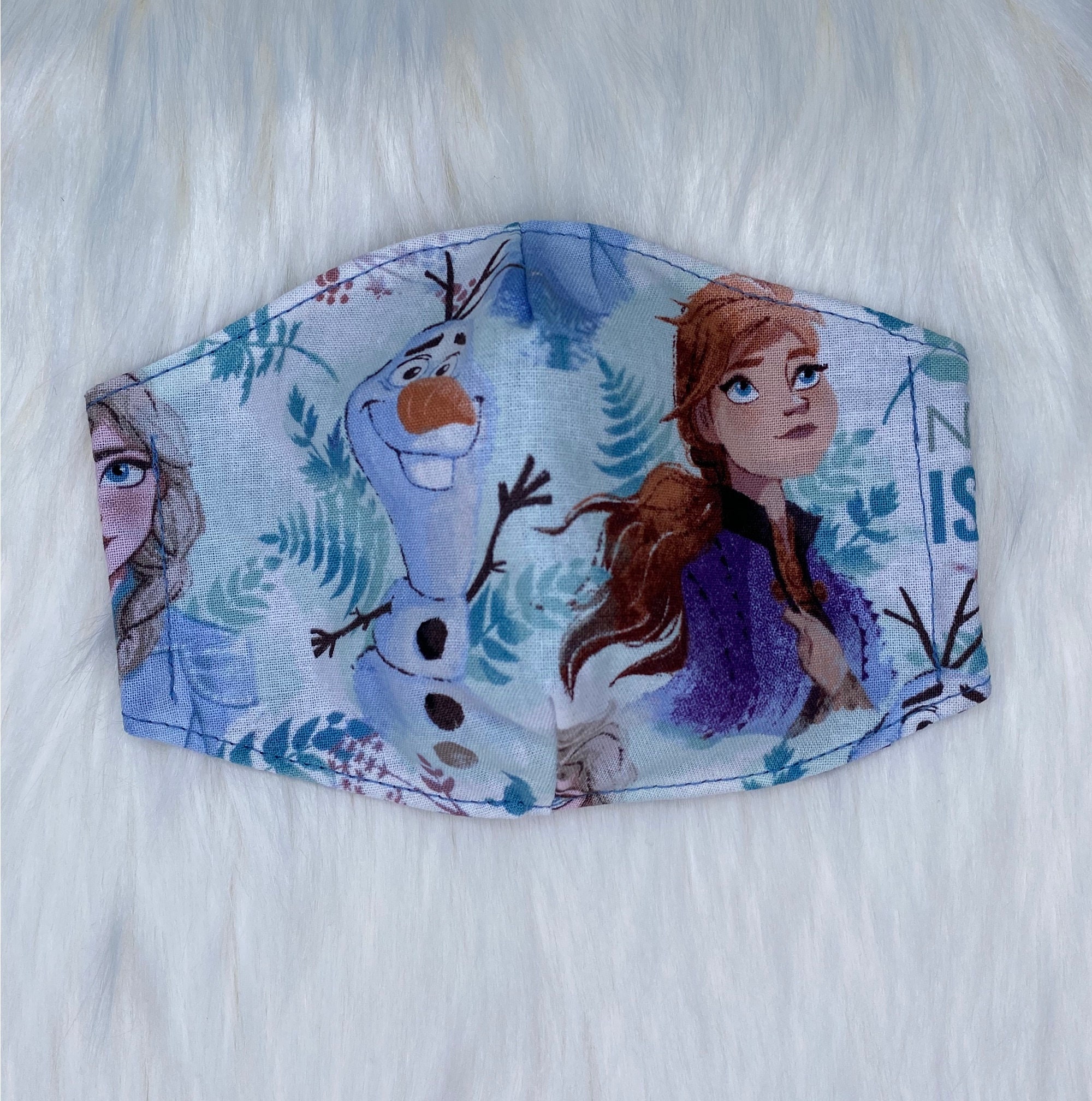 Froze Face Mask Elsa Face Mask Frozen Family Face Mask | Etsy