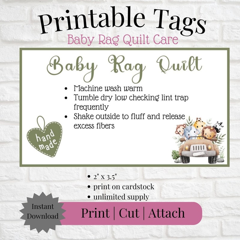 Baby Rag Quilt - Etsy