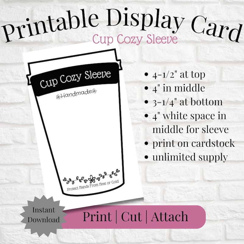 Coffee Cup Card - Etsy