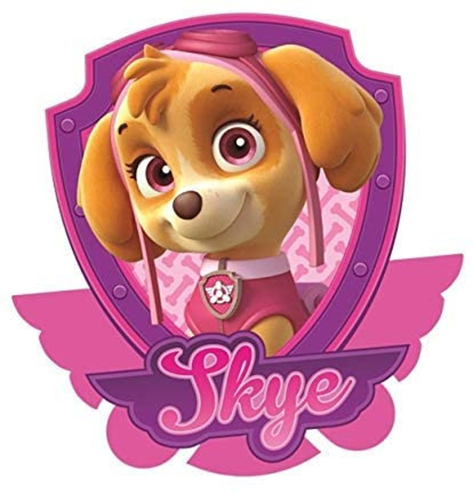 5 Inch Skye Paw Patrol Pup Wall Decal Sticker Pups Puppy | Etsy
