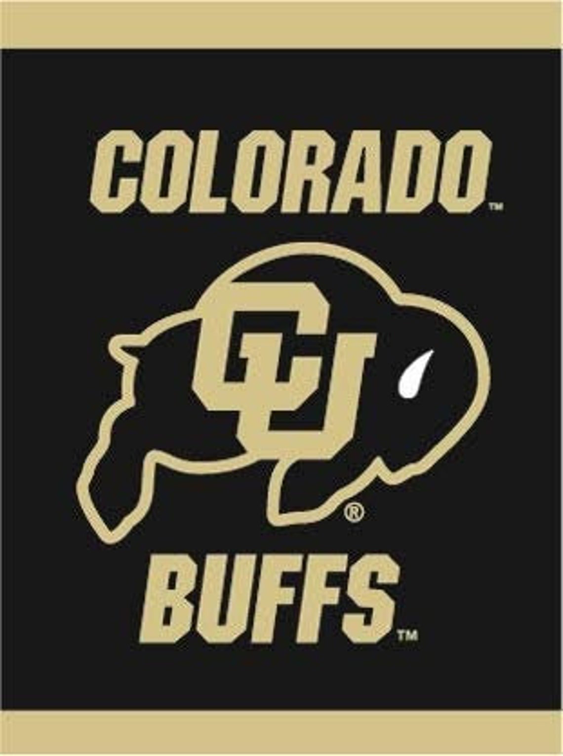 5 Inch Colorado Buffs Logo Decal CU University Buffaloes CO | Etsy
