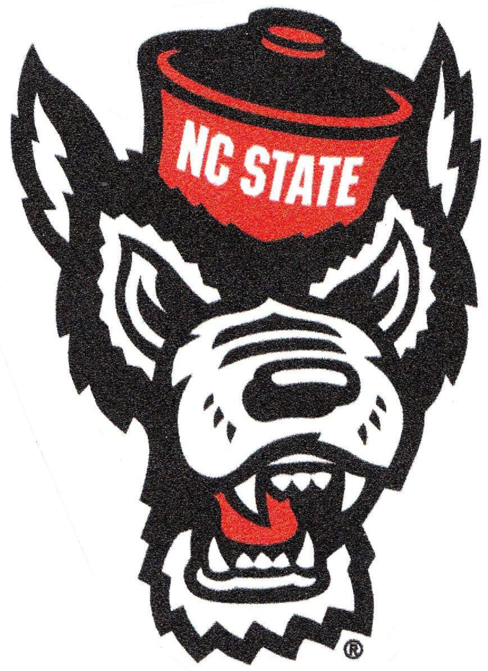 3 Inch Mr. Wuf North Carolina NC State University Wolfpack | Etsy