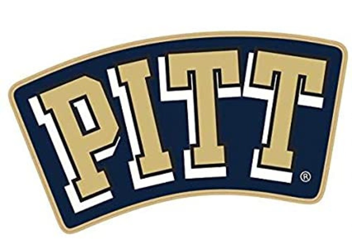 8 Inch Pitt Logo Decal University of Pittsburg Panthers PA | Etsy