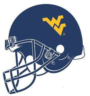 5 Inch WVU Football Helmet Decal West Virginia University | Etsy
