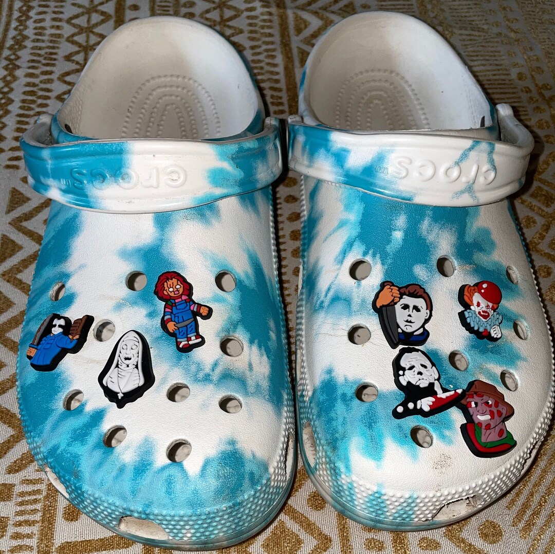 Halloween Croc Jibbitz | Horror | Charms | Chucky | Clown | Michael ...