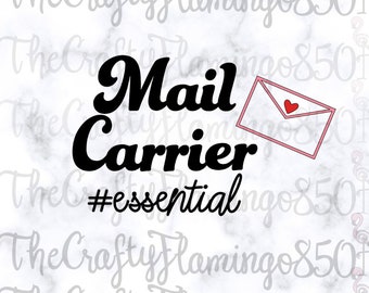 Mail Carrier Svg | Etsy