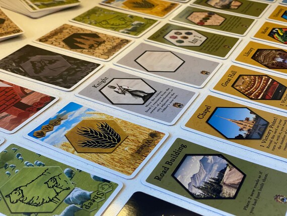 Resource and Development Cards High-quality Replacement Cards - Etsy