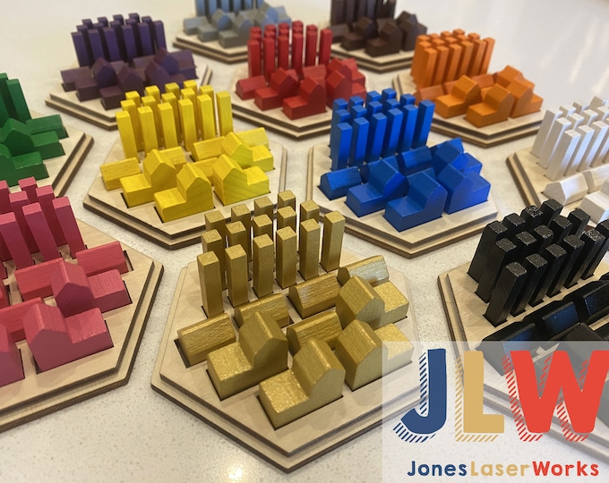 Catan Board Piece Holders - Etsy