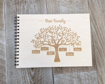 Family Tree Photo Album - Etsy UK