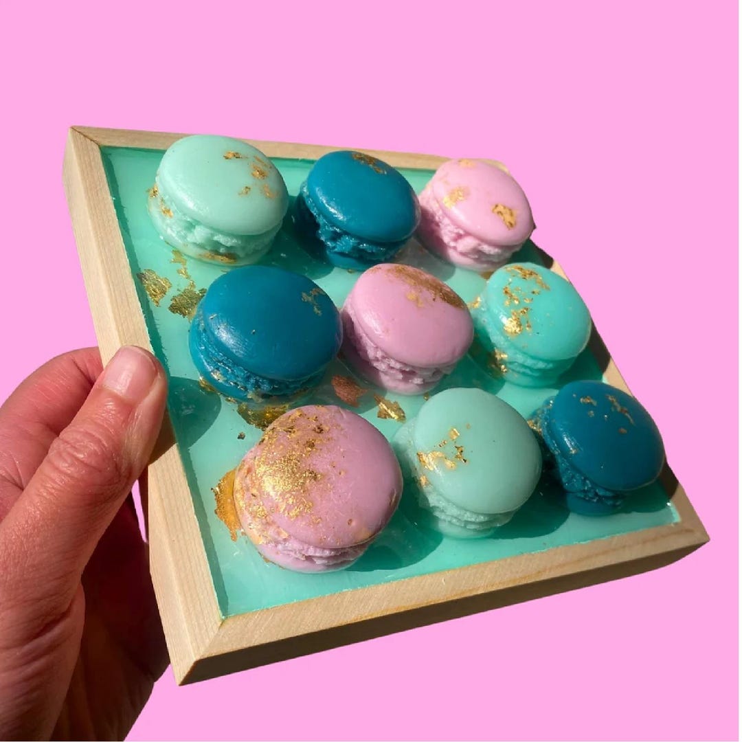 Macaron Wall Art - 3D Wall Art - Maximalist Decor, Dopamine Decor - Etsy