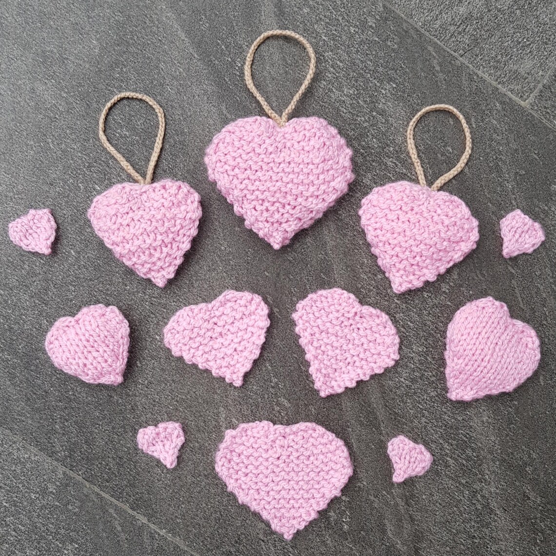 Knitted Hearts Knitting Pattern: Love Keepsake (PDF Download) - Etsy