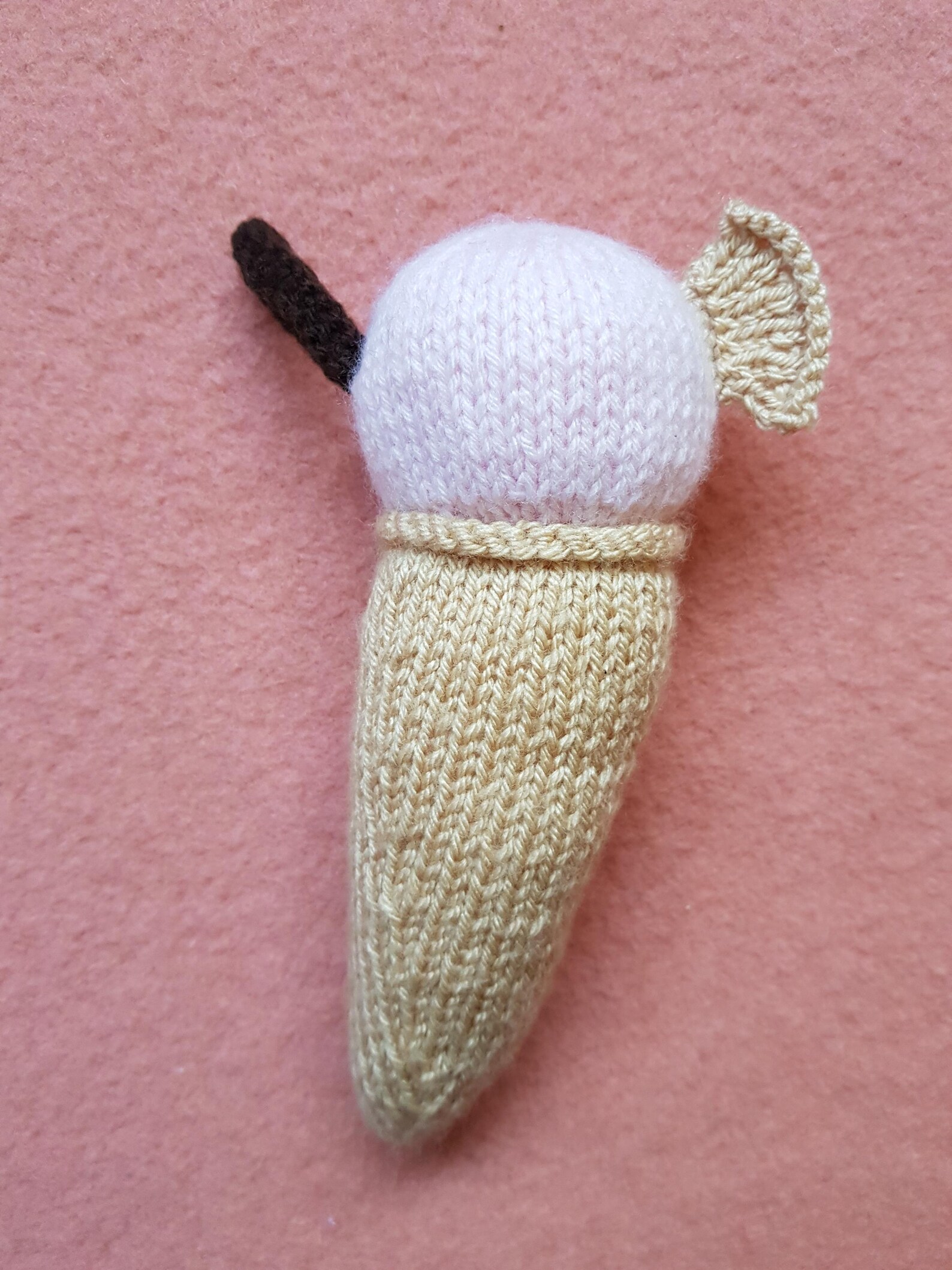 Knitted Ice Cream - PDF Ice Cream Knitting Pattern - Etsy