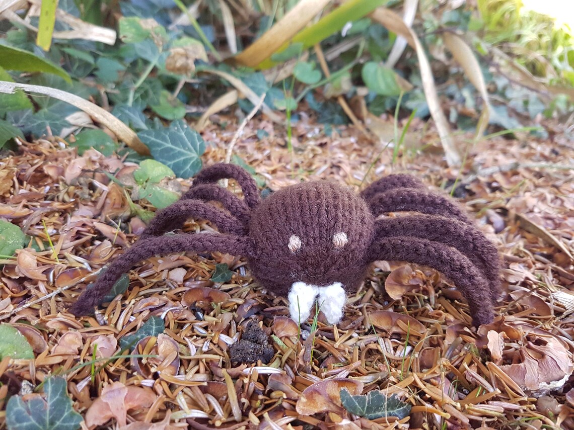 Knitted Spider - PDF Spider Knitting Pattern - Etsy