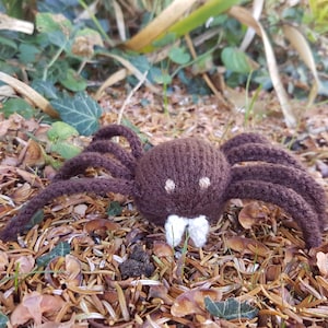 Knitted Spider - PDF Spider Knitting Pattern - Etsy