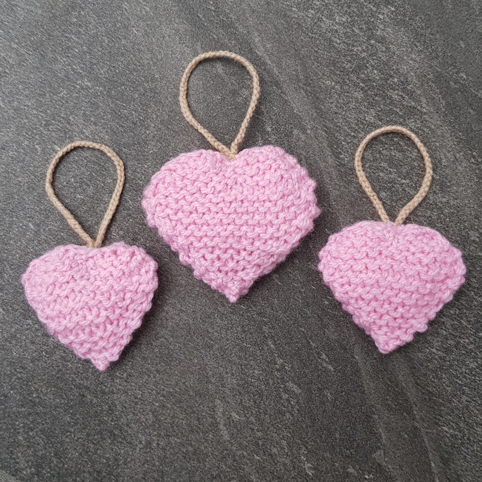 Knitted Hearts Knitting Pattern: Love Keepsake (PDF Download) - Etsy