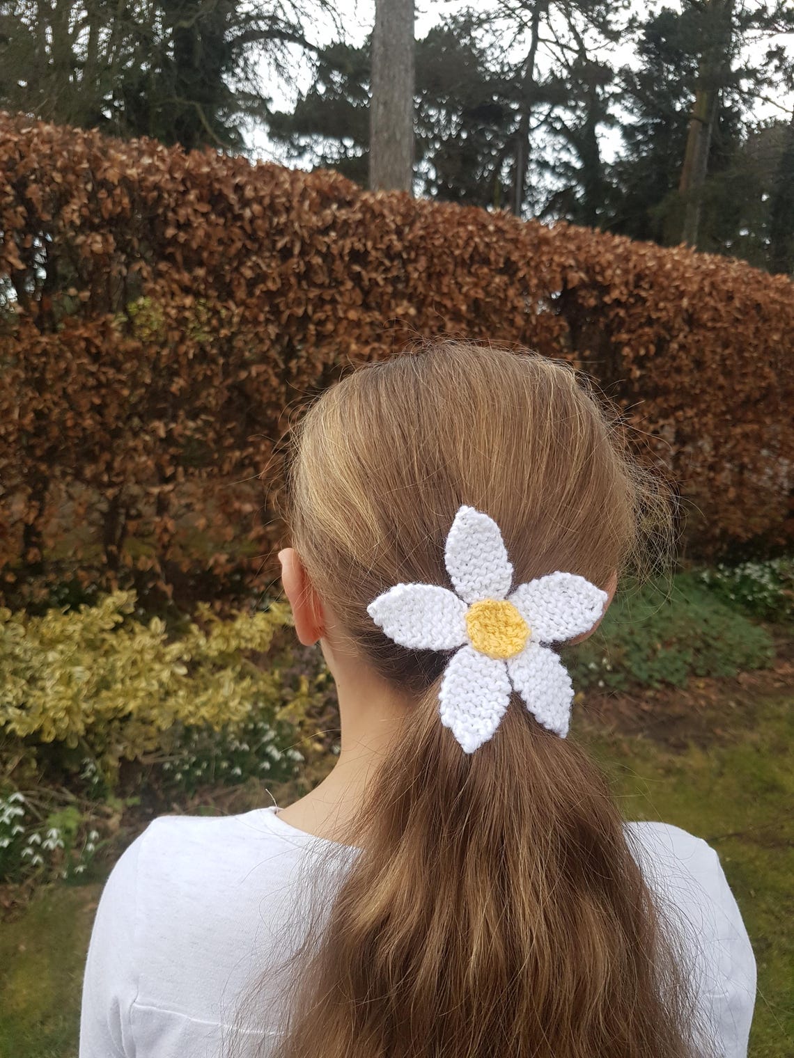 Knitted Daisy - PDF Daisy Knitting Pattern - Etsy