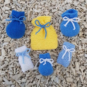 Knitted Pouches & Drawstring Bags Pattern – Easy Knit (PDF) - Etsy