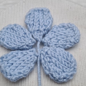 Knitted Forget-me-not - PDF Forget-me-not Knitting Pattern - Etsy
