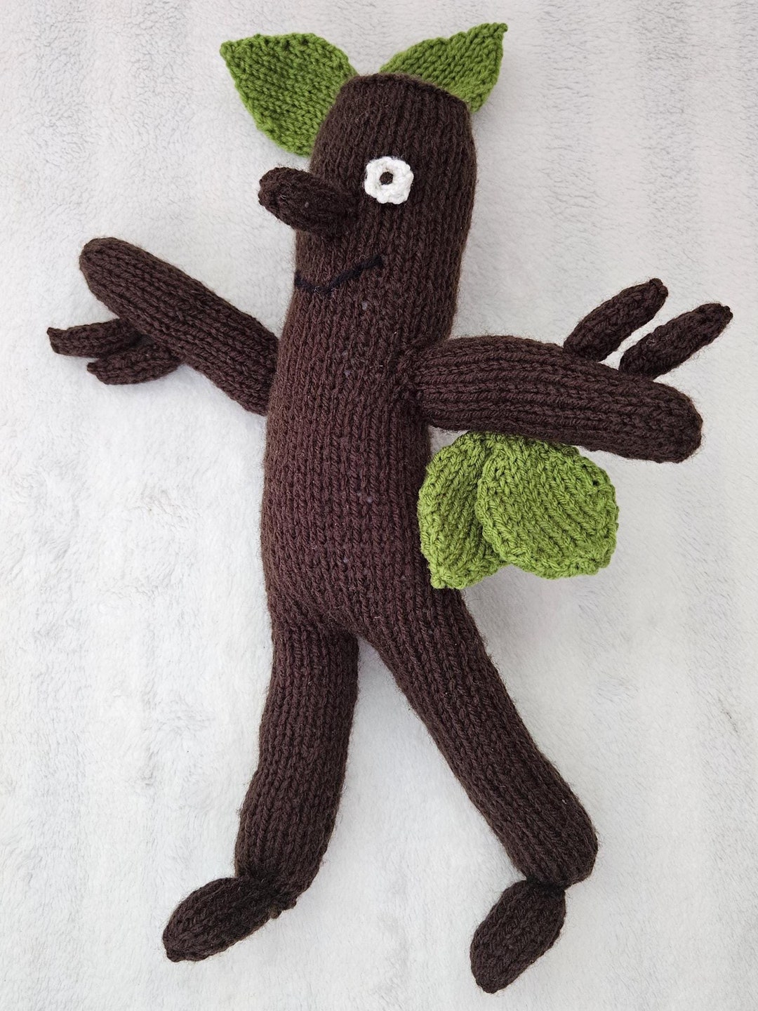 Knitted Stick Man - PDF Stick Man Knitting Pattern - Etsy