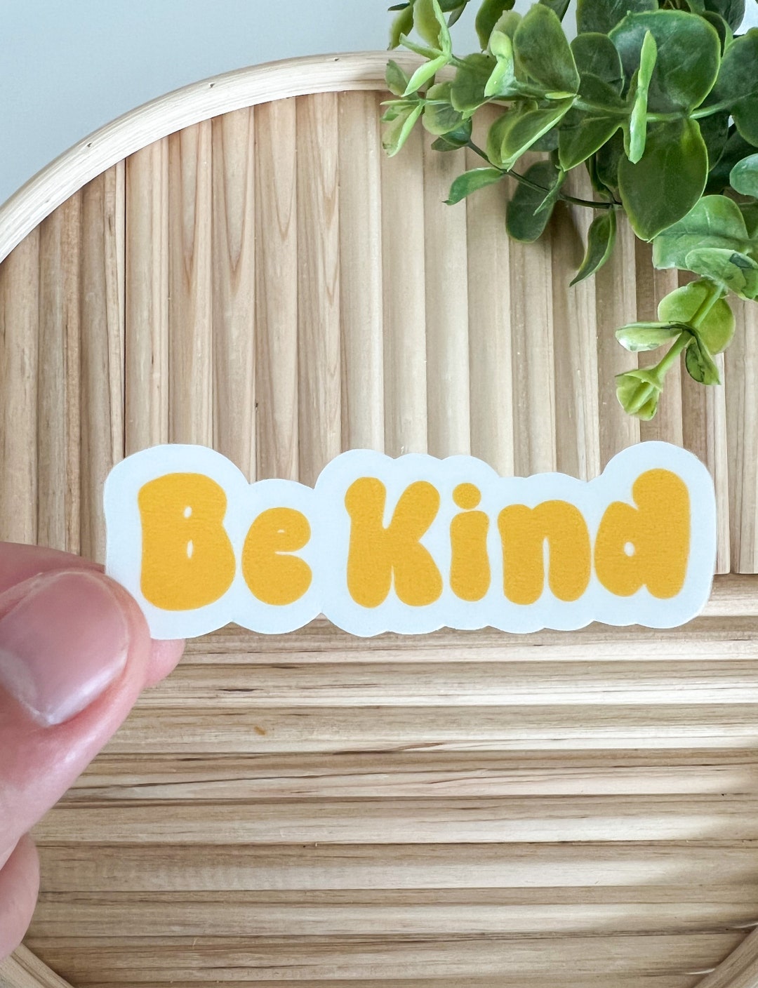Be Kind Sticker for Laptop, Simple Sticker, Water Bottle Stickers Cute ...