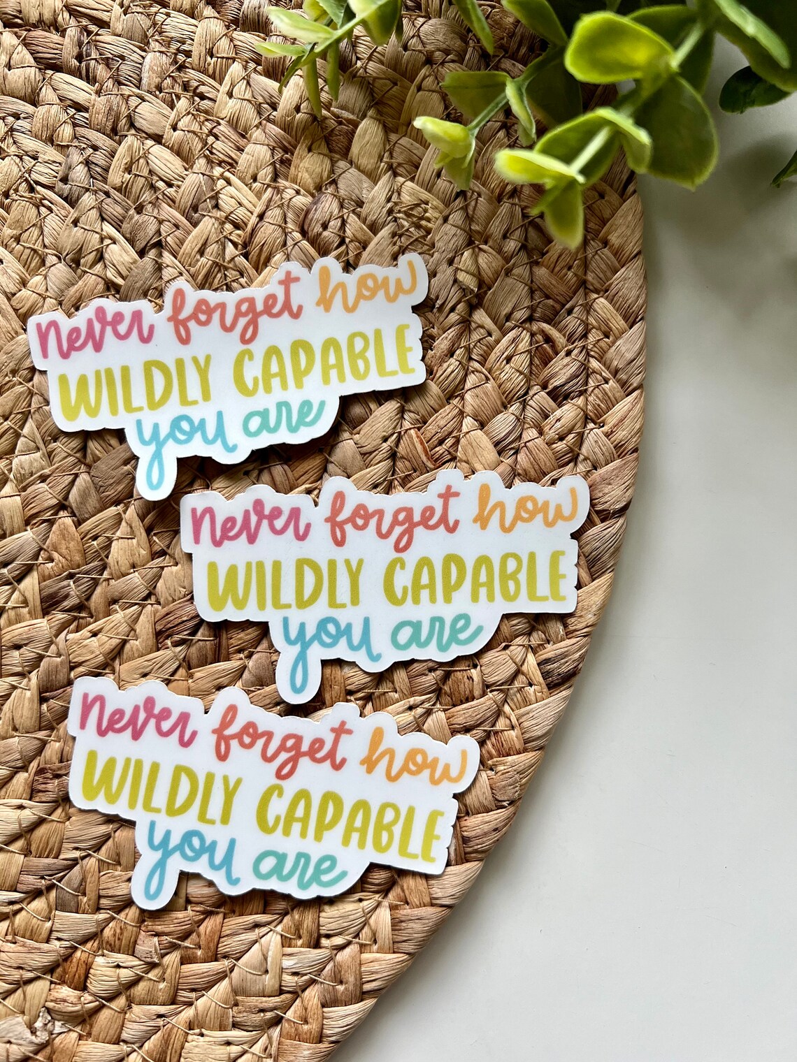 Never Forget How Wildly Capable You Are Sticker Self Love - Etsy