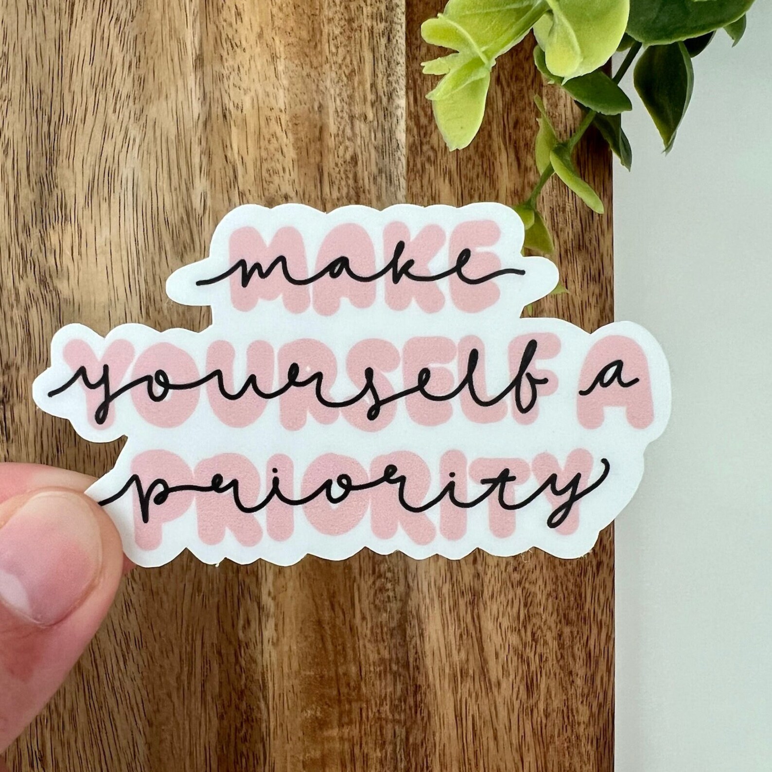 Self Priority Sticker Motivational Sticker Inspirational - Etsy