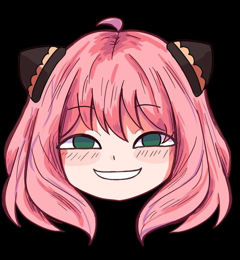 Smug Anya Sticker - Etsy