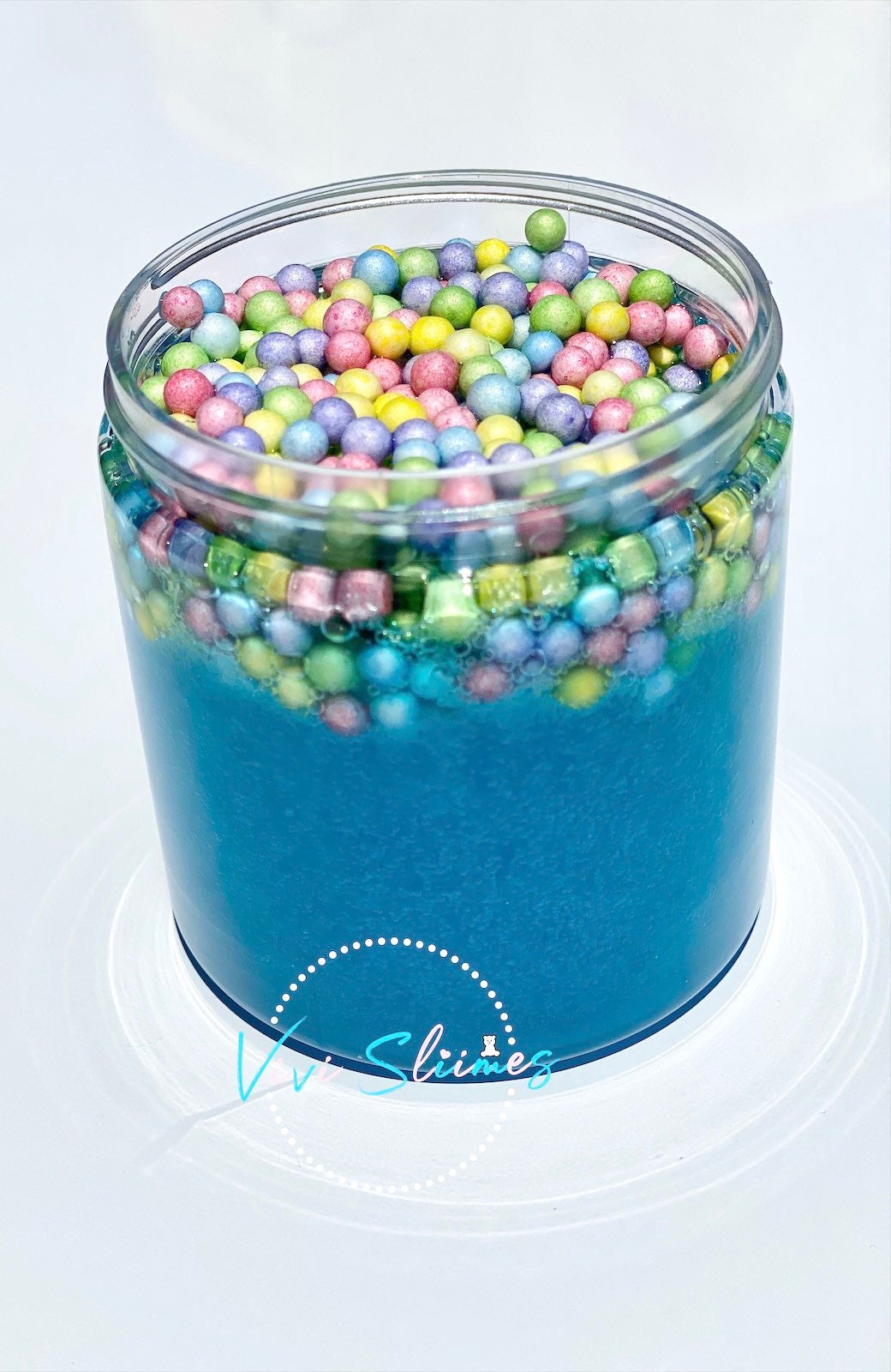 8oz Nerds Rope Slime Clear Slime - Etsy