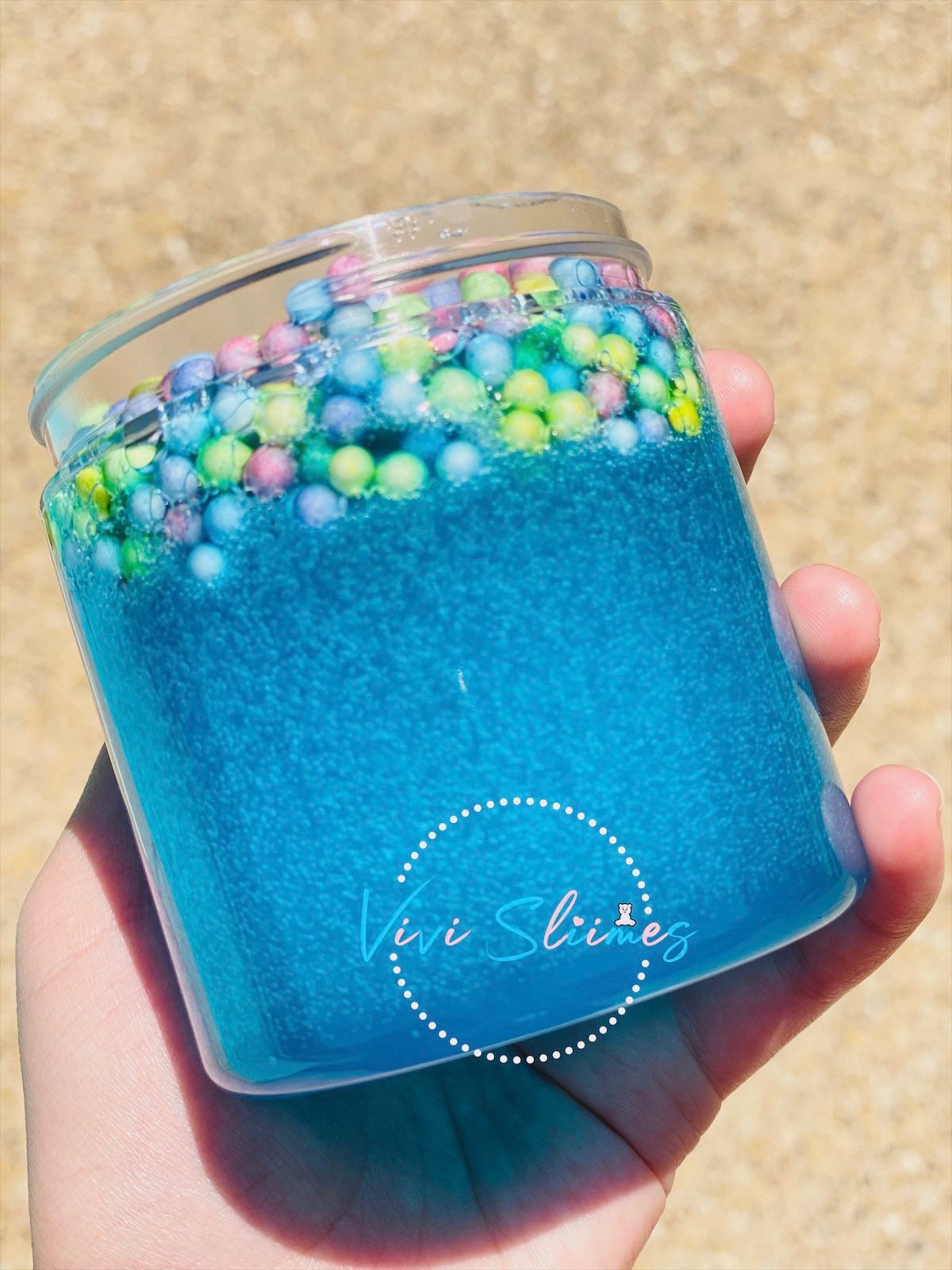 8oz Nerds Rope Slime Clear Slime - Etsy