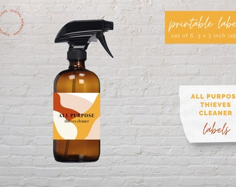 All Purpose Cleaner Labels - Etsy