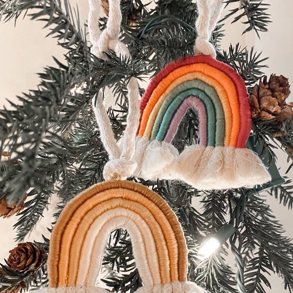 Rainbow Rope Decor - Etsy